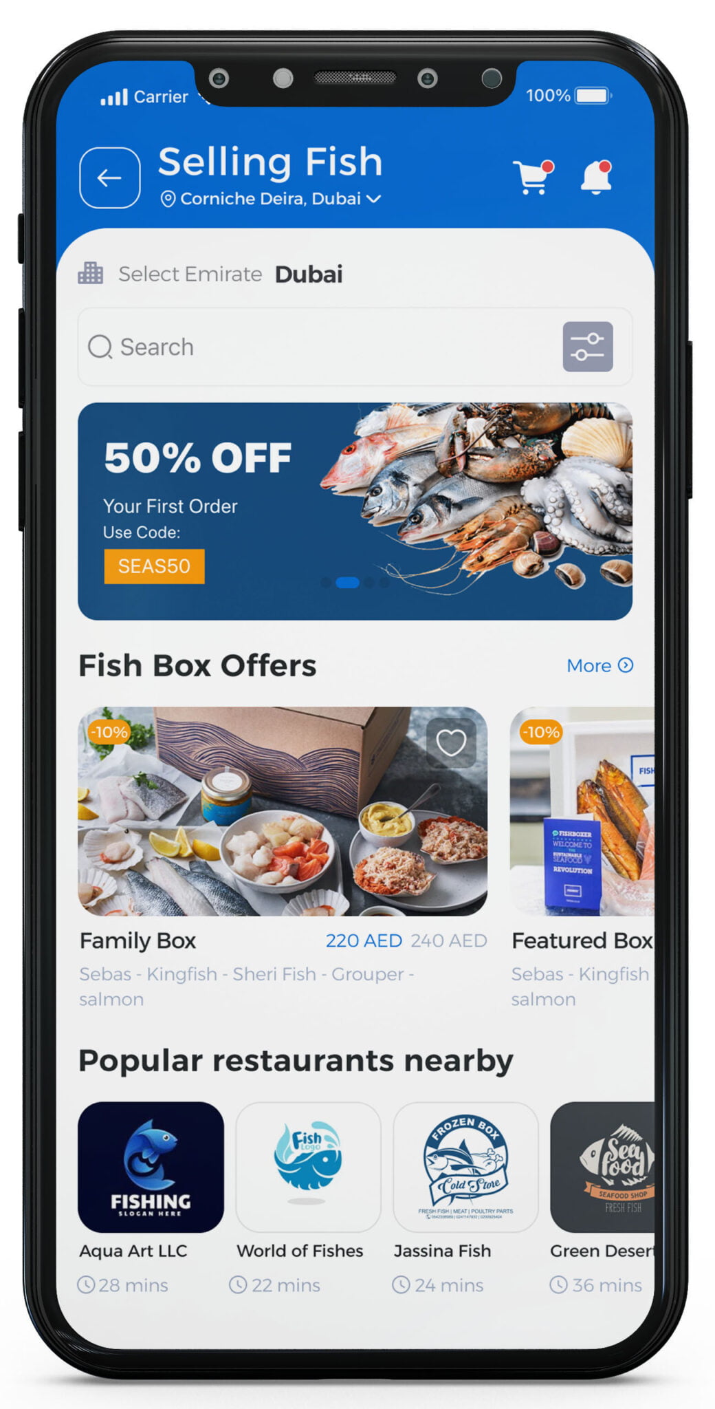 FishApp | selling fresh fish in the UAE